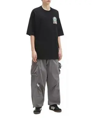 MUSIUM DIV. Cotton T-shirt - Black