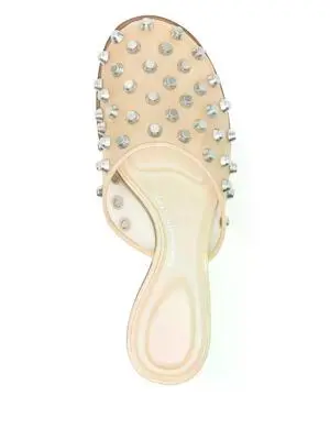 Alexander Wang Rhodes Studded Mules - Neutrals