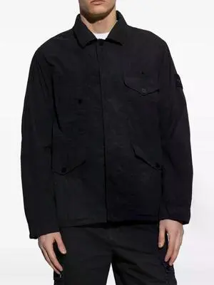 Stone Island Creased Multi-pocket Shirt Jacket
