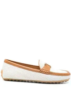TOD'S City Gommino Loafers - White