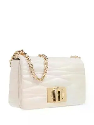 Furla Quilted Crossbody Bag - White