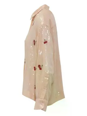 DES_PHEMMES Sequinned Shirt