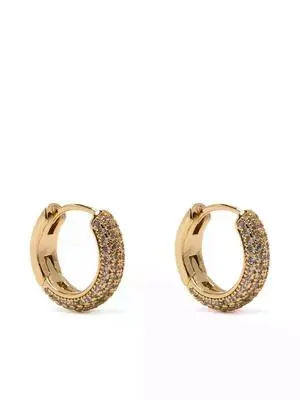 Kate Spade New York Pave Huggie Earrings - Gold