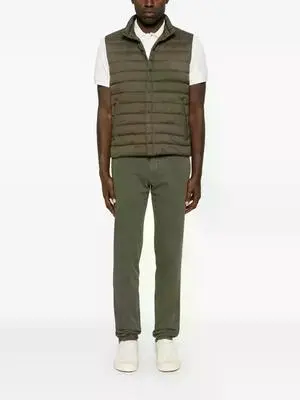 Incotex Twill Tapered Trousers - Green