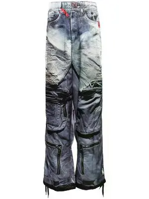 Mihara Yasuhiro X T.a.t.a Trompe-l'oeil Archive Printed Trousers