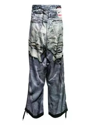 Mihara Yasuhiro X T.a.t.a Trompe-l'oeil Archive Printed Trousers
