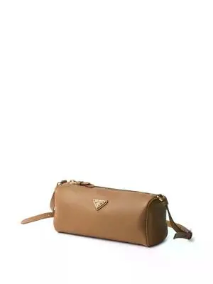 Prada Leather Shoulder Bag - Brown