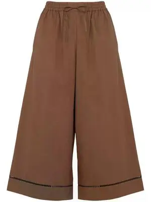 YVES SALOMON Cropped Trousers