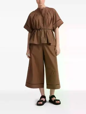 YVES SALOMON Cropped Trousers