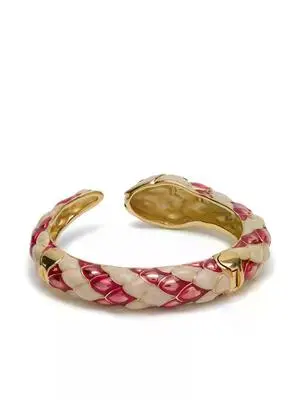 Roberto Cavalli Snake Cuff Bracelet