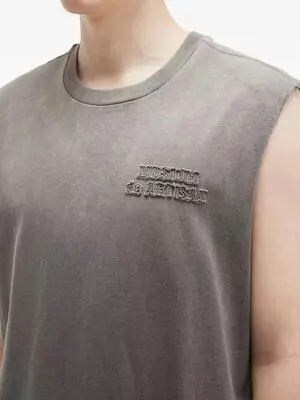 MUSIUM DIV. Cotton Crew Neck Tank Top