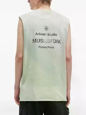MUSIUM DIV. Cotton Tank Top