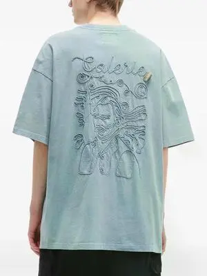 MUSIUM DIV. Cotton T-shirt - Blue