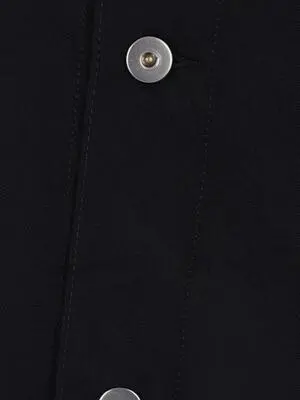 BLACK COMME DES GARÇONS Asymmetric Gabardine Jacket