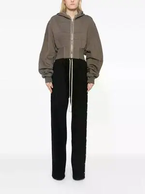 Rick Owens Collage Gimp Hoodie - Brown