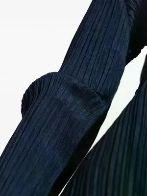 Issey Miyake Pleated Dress - Blue
