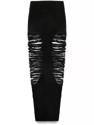 Rick Owens Pillar Maxi Skirt