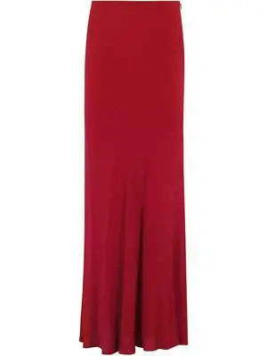Federica Tosi Flared Long Skirt - Red