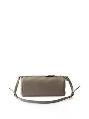 Prada Leather Shoulder Bag - Grey