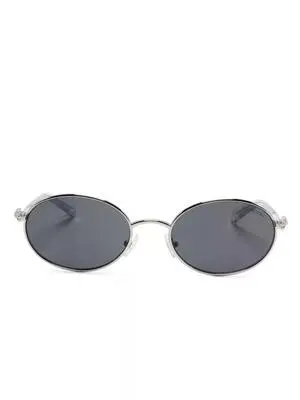 SWAROVSKI Oval-frame Sunglasses - Grey