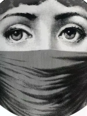 FORNASETTI Photograph-print Plate