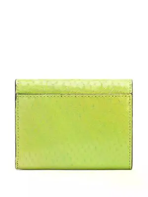 Roberto Cavalli Leather Wallet - Green