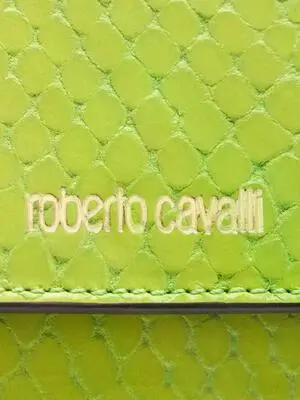 Roberto Cavalli Leather Wallet - Green