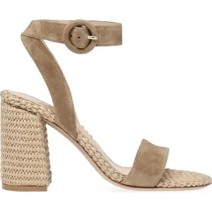 GIANVITO ROSSI Luana Open Toe Sandals - Brown