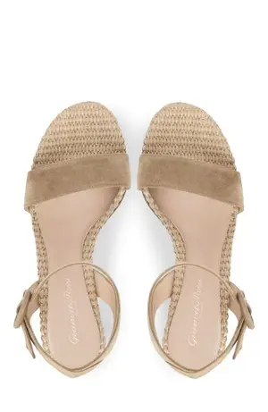 GIANVITO ROSSI Luana Open Toe Sandals - Brown
