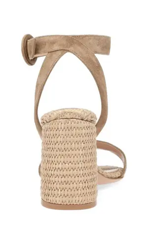 GIANVITO ROSSI Luana Open Toe Sandals - Brown