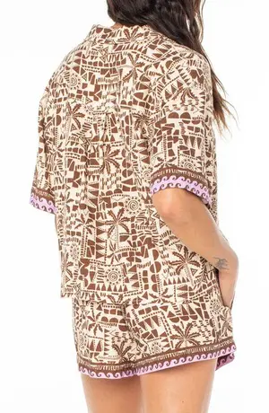 Roxy Kihei Short Sleeve Button-up Shirt