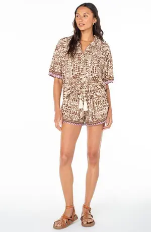 Roxy Kihei Short Sleeve Button-up Shirt