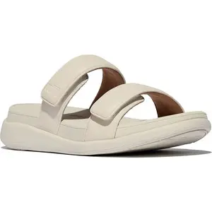 Fitflop F-mode Go Platform Slide Sandal - Paris Beige