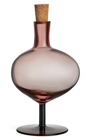 KOSTA BODA Bod Medium Bottle - Burgundy