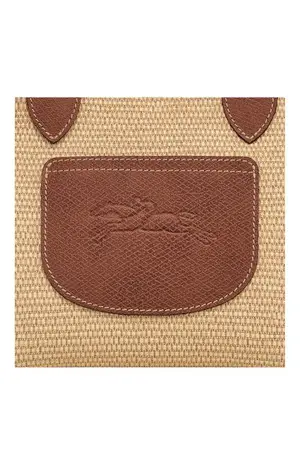 Longchamp Le Pliage Panier Extra Small Top Handle Bag - Brown