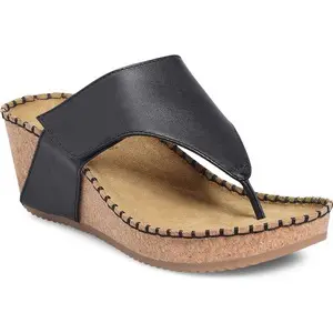 COMFORTIVA Edwyn Platform Wedge - Black