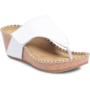 COMFORTIVA Edwyn Platform Wedge - White