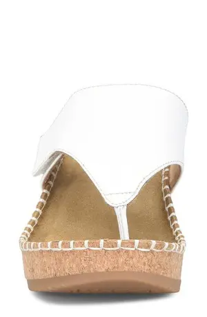 COMFORTIVA Edwyn Platform Wedge - White