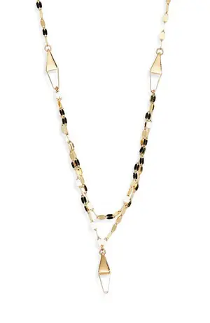 Lana Jewelry 14k Gold Kite Pendant Necklace - Yellow