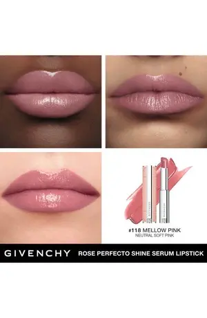 Givenchy Rose Perfecto Shine Serum Lip Oil Stick - N118