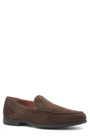 Bruno Magli Sonny Loafer - Dark Brown Suede