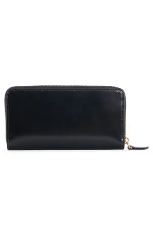 Chloé Iconic Shiny Leather Zip Long Wallet