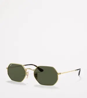 Ray-ban Octagonal Classic Sunglasses - Gold