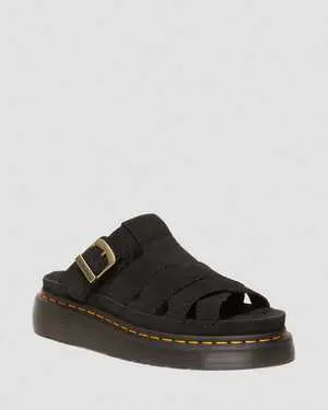Dr. Martens Leather Slide Sandals