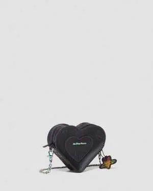Dr. Martens Bt21 Mini Heart-shaped Leather Bag