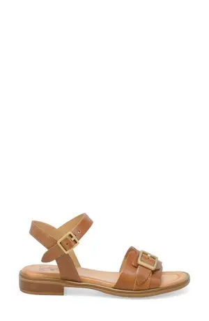 Miz Mooz Symone Ankle Strap Sandals - Brandy