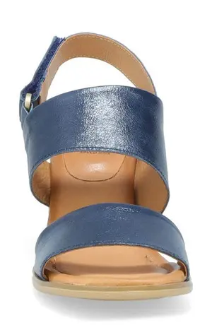 Miz Mooz Rorie Leather Sandals - Navy