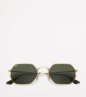 Ray-ban Rb3556n Octagonal Classic Sunglasses