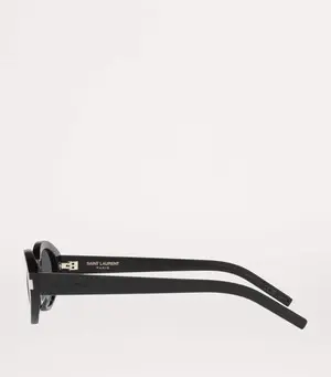 Saint Laurent Acetate Oval Sunglasses