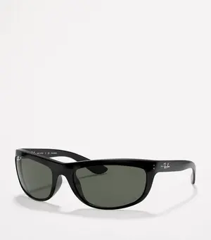 Ray-ban Rectangle Balorama Sunglasses - Black